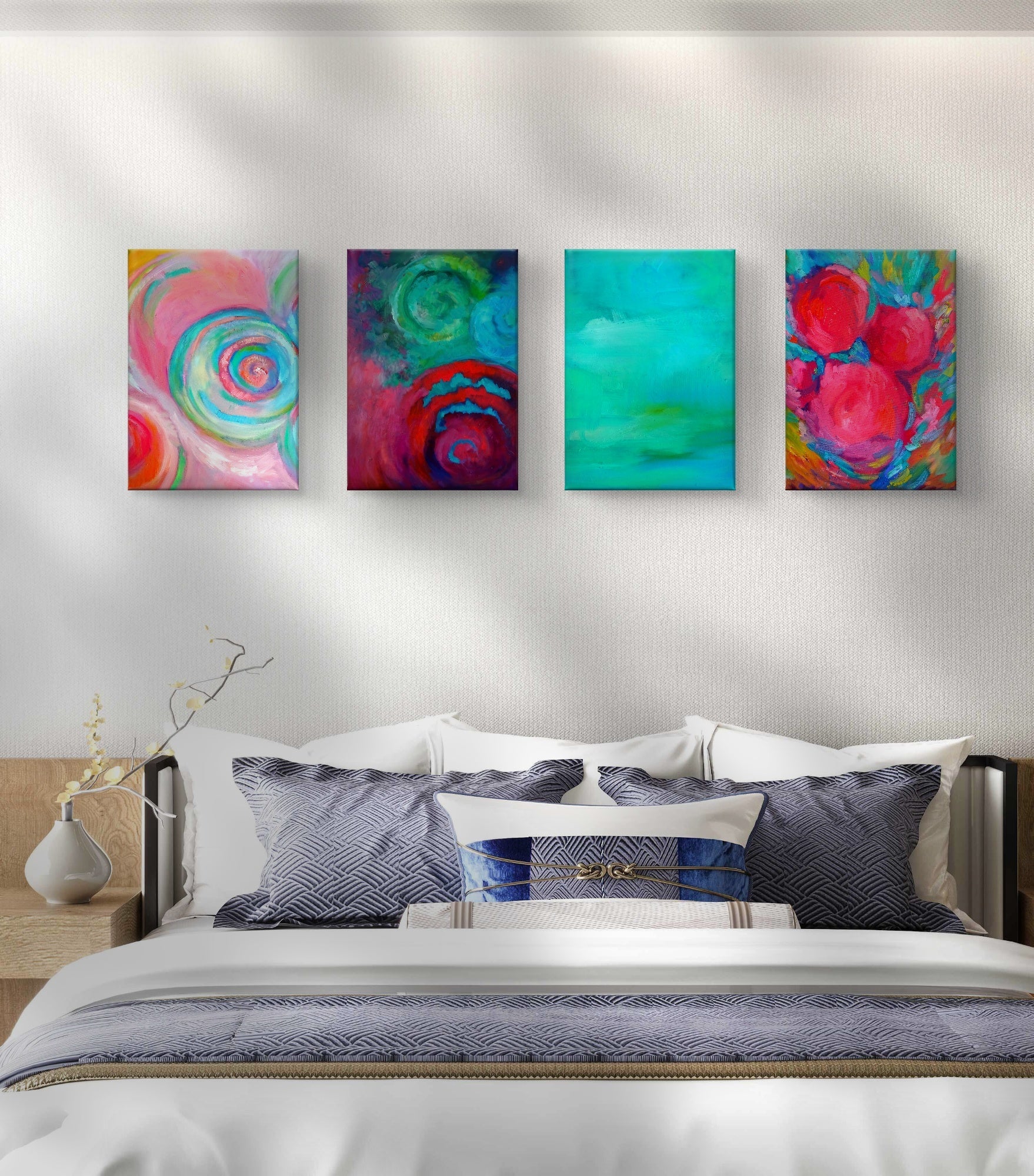 Abstract Canvas Prints - Make a Joyful Splash! – Susan Gardner Prints